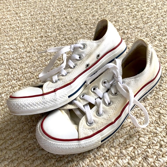 Converse | Shoes | Lowtop White Converse | Poshmark